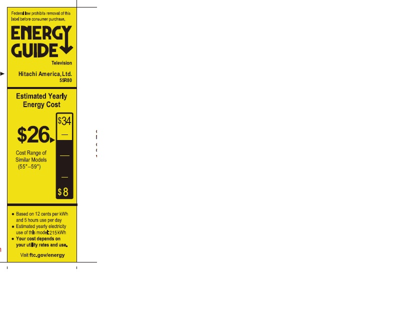 Hitachi 55R80 55-Inch R80 Series 4K UHD HDR10 LED Roku TV - Newegg.com