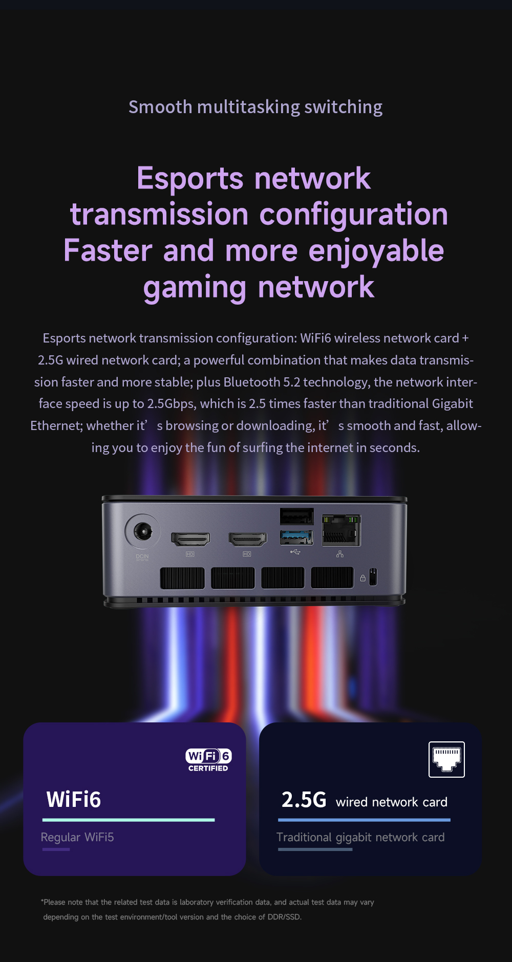 MLLSE GMKtec K2 Mini PC AMD Ryzen 7 7735HS 8C/16T DDR5 16G RAM 1TB ROM SSD Window 11 Pro BT5.2 ...