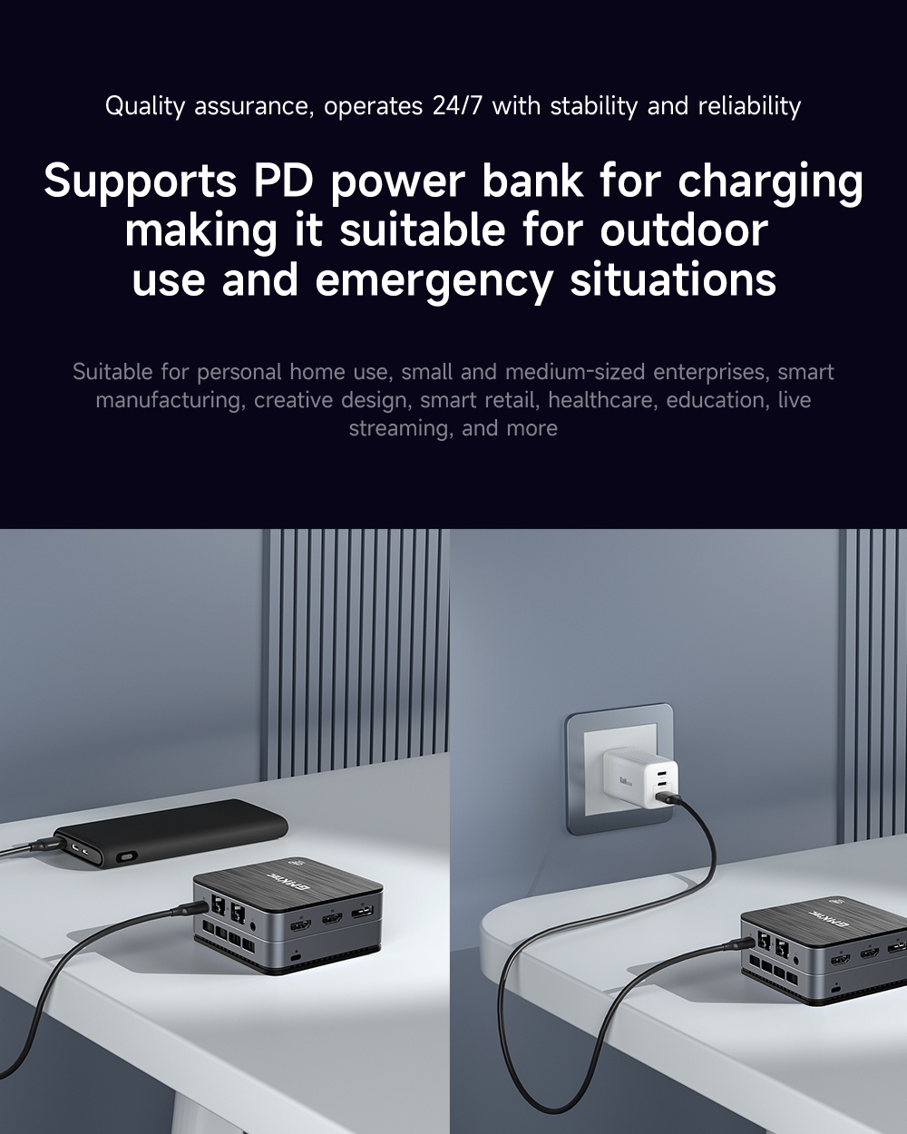 MLLSE GMKtec G2 Mini PC Windows 11 Pro Alder Lake N100 Intel 12th DDR5 ...