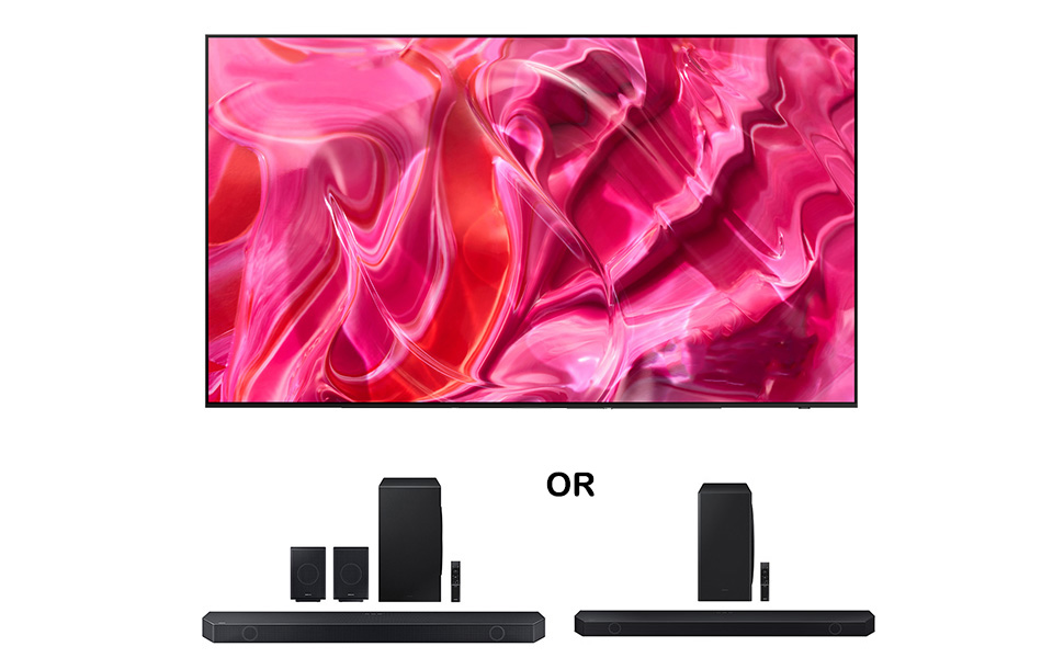 Samsung QN77S90CAFXZA 77 Inch 4K OLED Smart TV with AI Upscaling with a ...