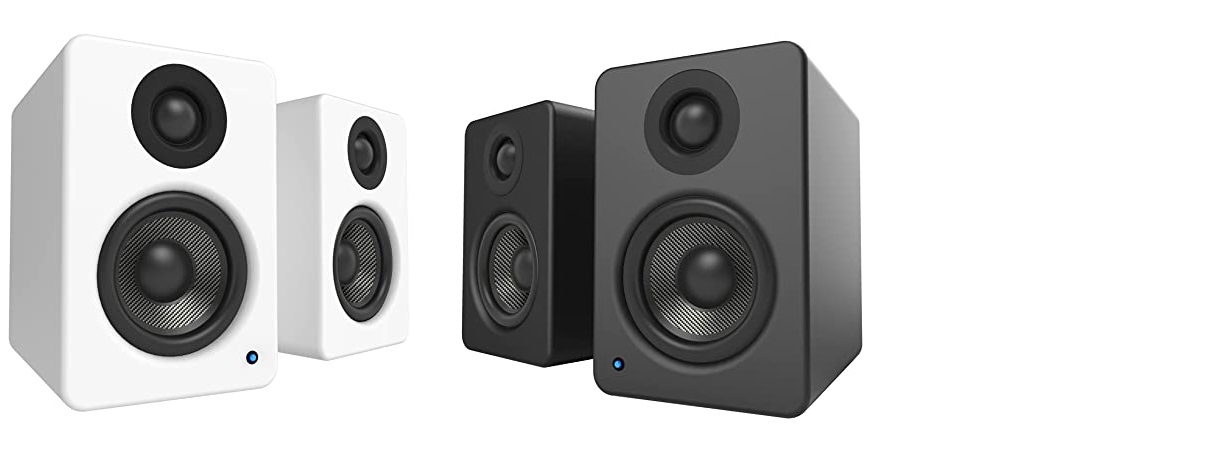Kanto YU2 PC Gaming Desktop Speakers, 3" Composite Drivers, 3/4" Silk ...