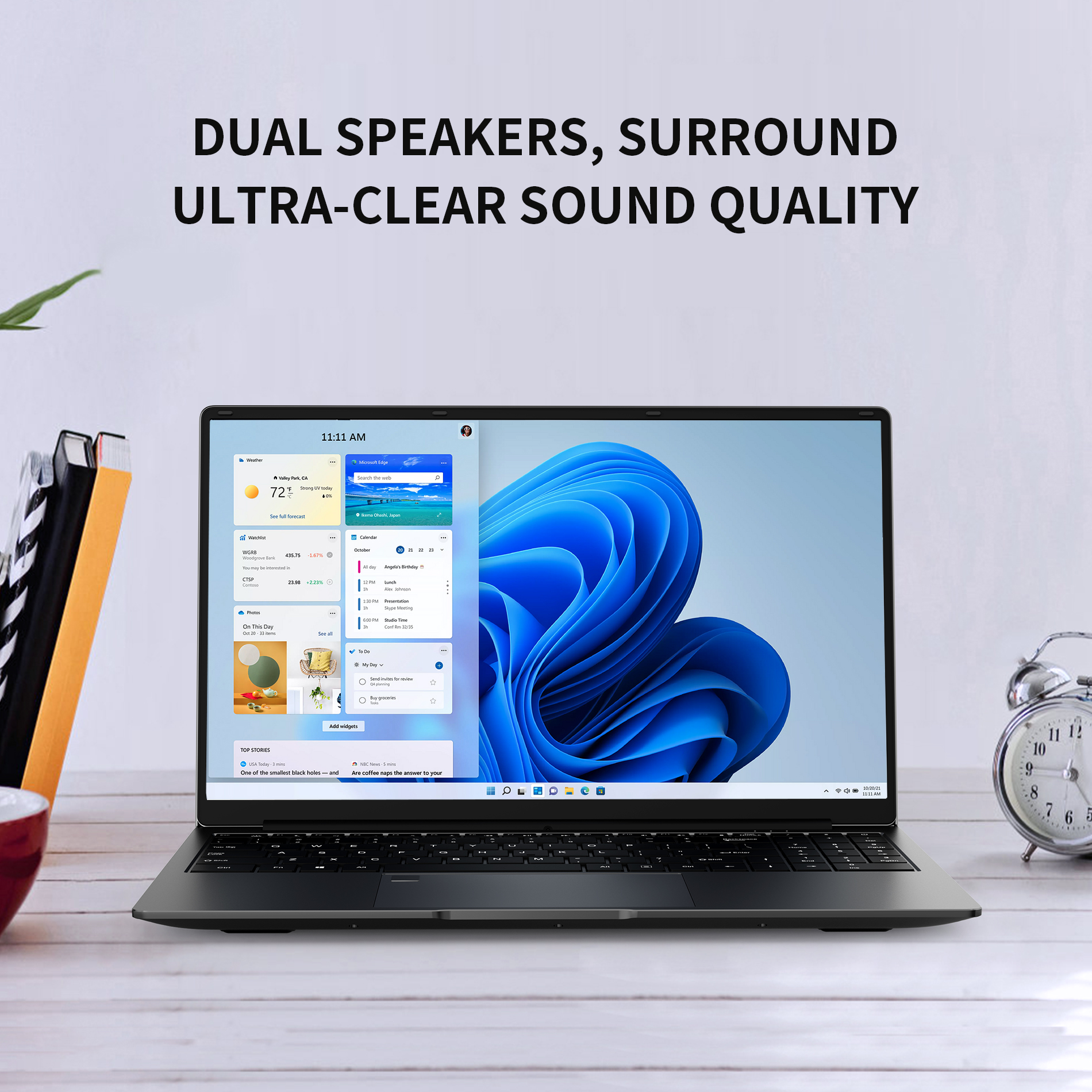 NeweggBusiness - RATEYUSO Windows 11 Pro Laptop, 15.6" FHD(1920 x 1080 ...