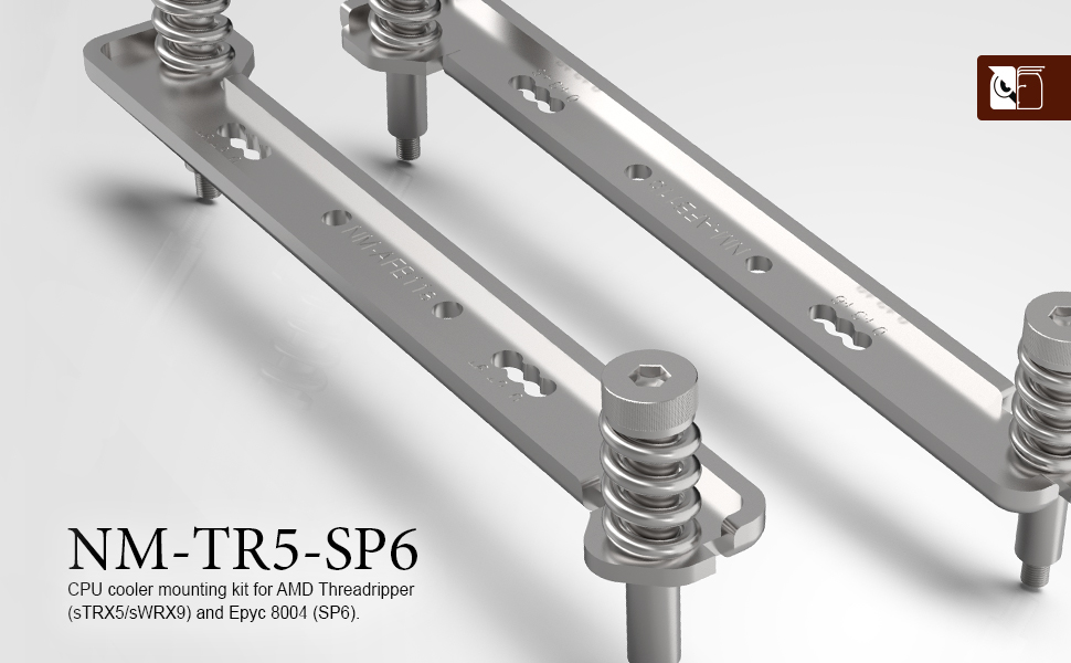 Noctua NM-TR5-SP6 CPU Cooler Mounting Kit for AMD Threadripper (sTRX5 ...