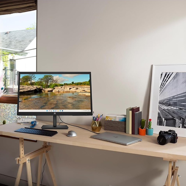 HP V22v G5 FreeSync Monitor 65P56AA#ABA Bundle With Docztorm Dock, 22 ...