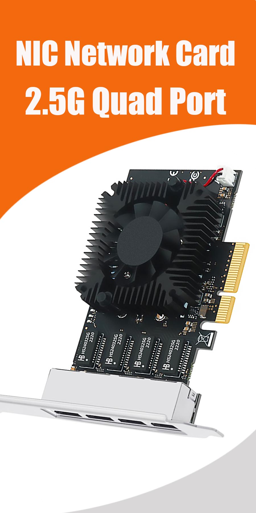 GLOTRENDS Dual Port 10/100/1000Mbps Gigabit PCI-E NIC Ethernet Network ...