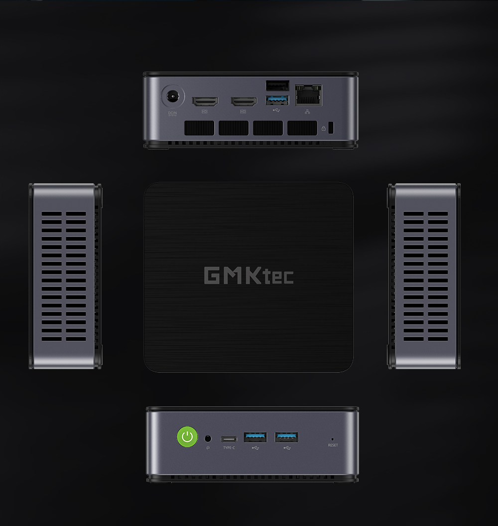 MLLSE GMKtec K2 Mini PC AMD Ryzen 7 7735HS 8C/16T DDR5 16G RAM 1TB ROM ...