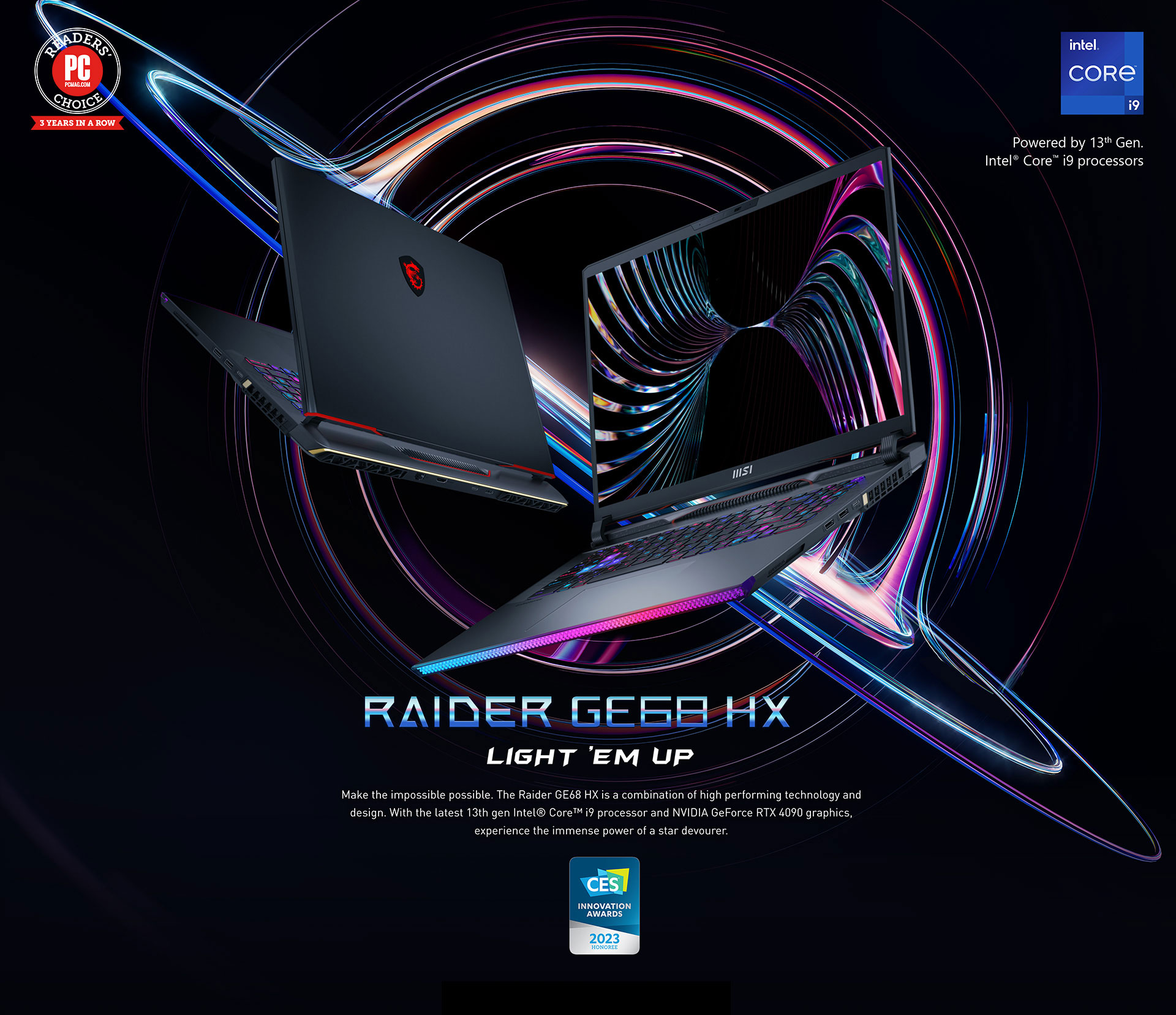 MSI GE Series - 16'' GeForce RTX 4090 Laptop GPU - Intel Core i9 ...