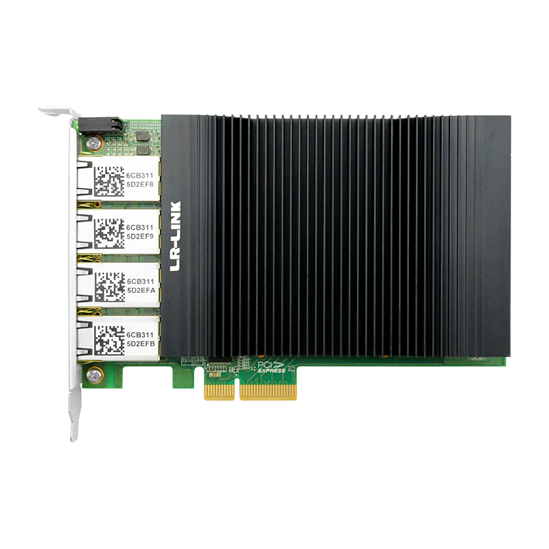 PCI Express x4 Quad Port 802.3at PoE+ Gigabit Vision Frame Grabber Card - Newegg.com