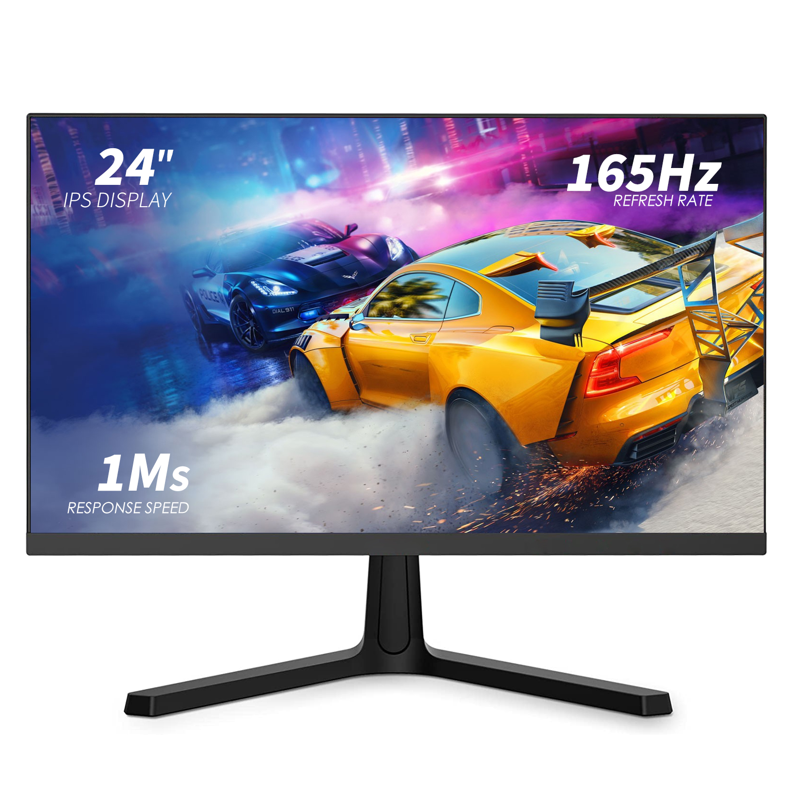 REHISK 49" IPS panel Super Ultra-Wide HDR Curved Gaming Monitor - 32:9 ...