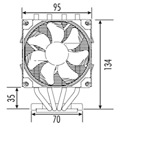 Noctua NH-D9 DX-4677 4U, Premium CPU Cooler for Intel Xeon LGA4677 ...