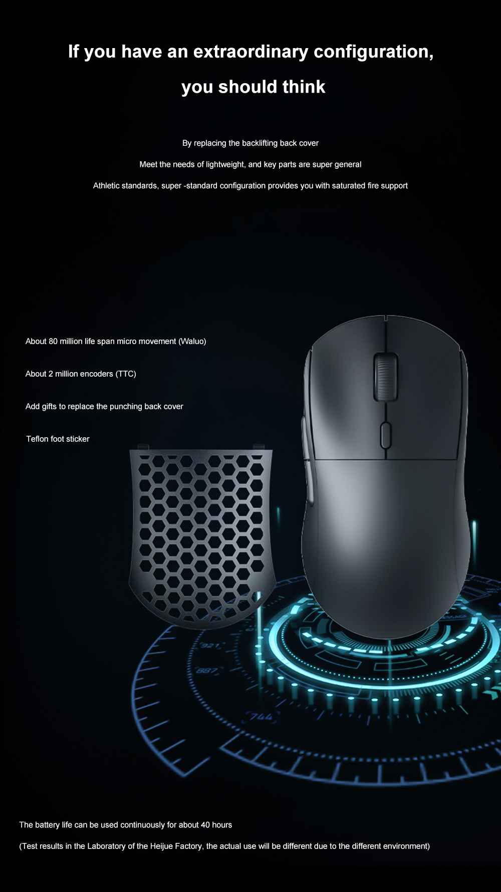 Ajazz AJ199 60G Ultra Lightweight Wireless Gaming Mouse |Programmable 6 ...