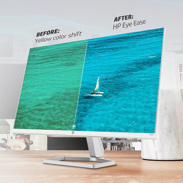 HP 24" FHD IPS (1920x1080) AMD FreeSync Monitor Bundle with Docztorm ...