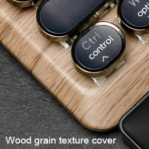 7KEYS Retro Typewriter Wireless Keyboard Style, Mechanical Keyboard ...