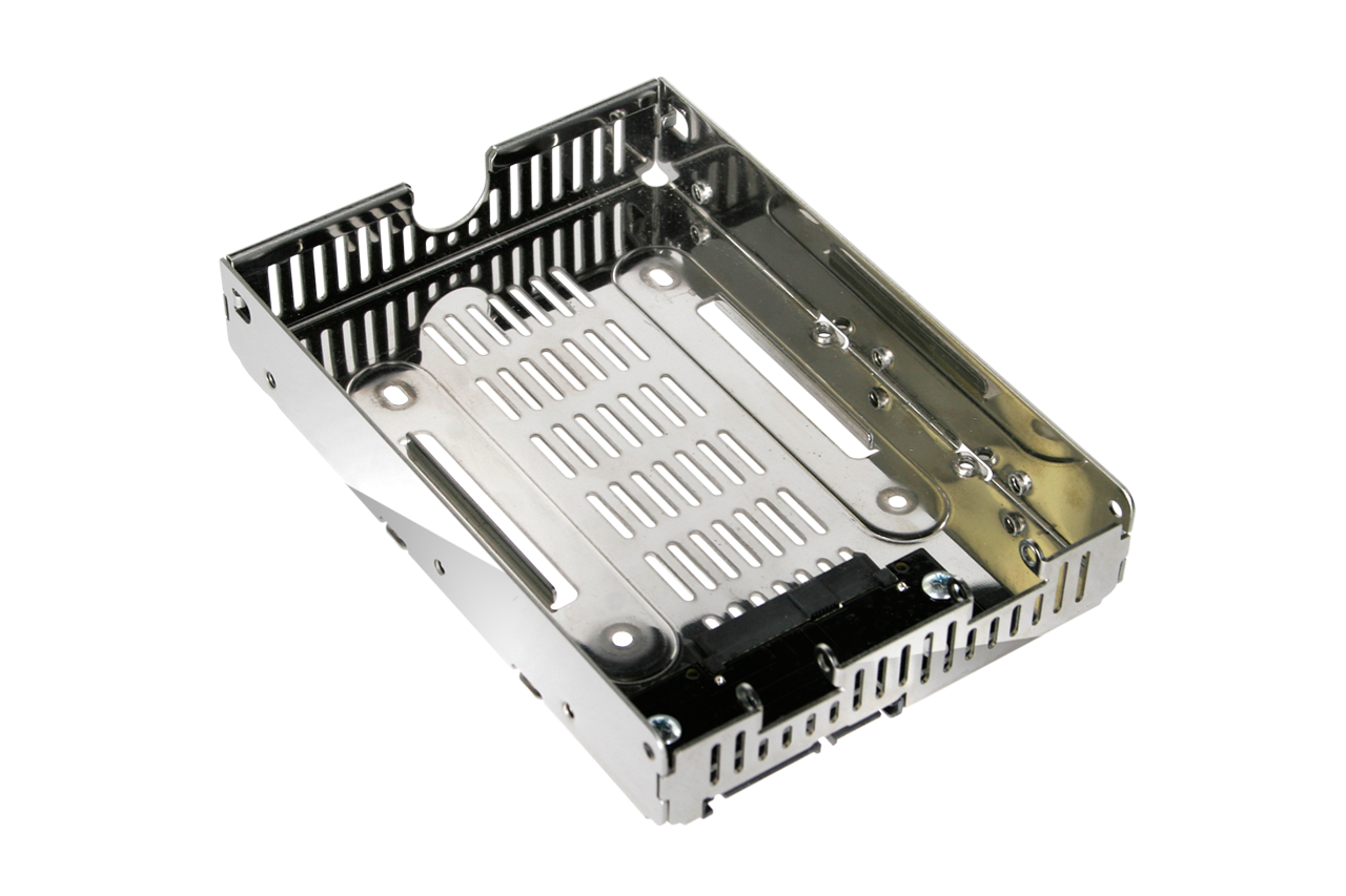 ICY DOCK 2.5 Inch SSD & SATA Hard Drive to Desktop 3.5 Inch SATA Bay ...