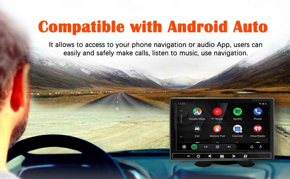 Binize Intellidash with Apple Carplay&Android Auto, Car 7 Inch Touch ...