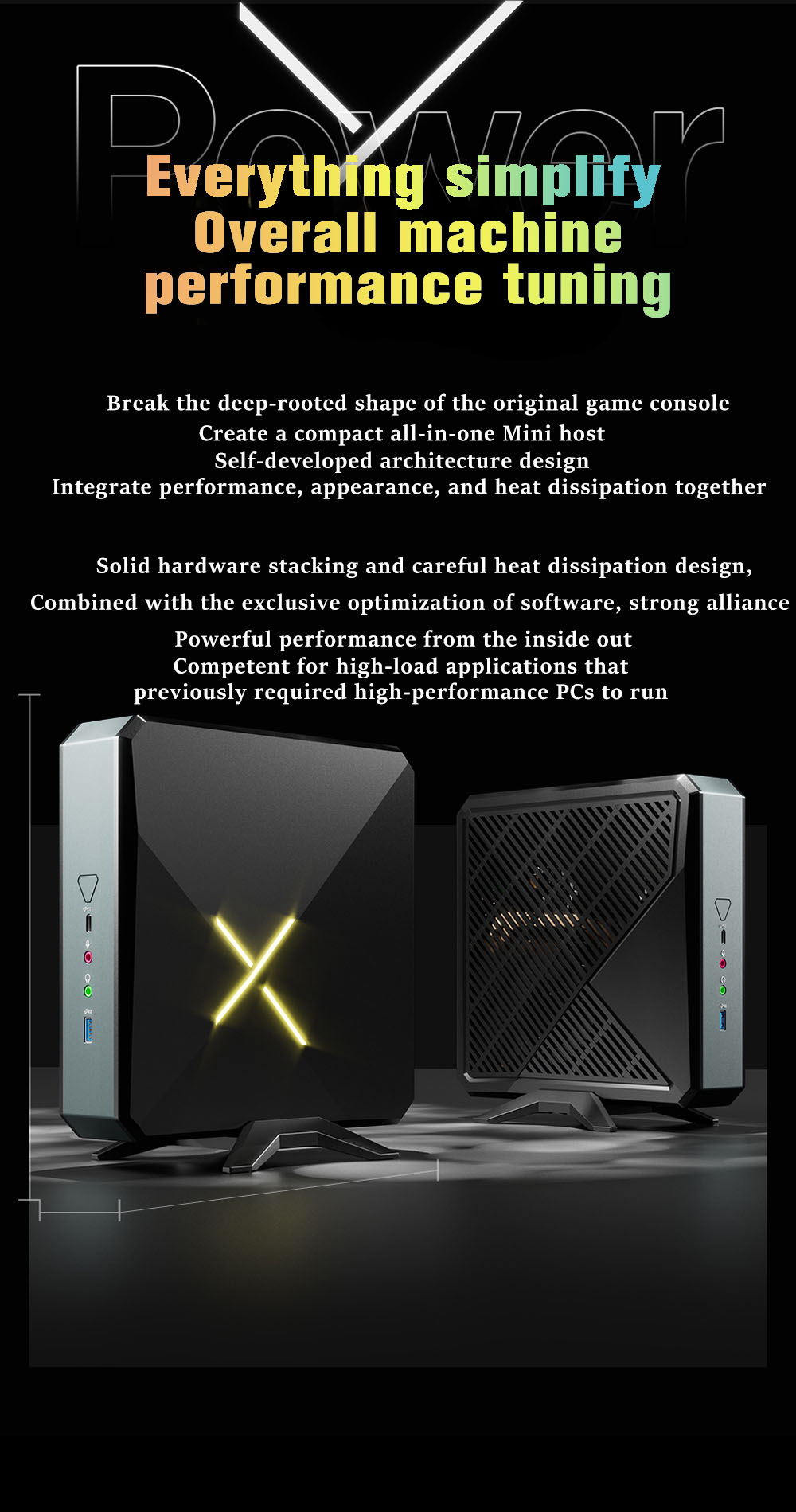 51RISC AMD Ryzen R7 5800H Mini PC 8G 16G 32G RAM with Vega 8 Vega10 ...