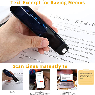 Upgraded Translation Pen Scanner, Text to Speech Device, OCR Digital ...
