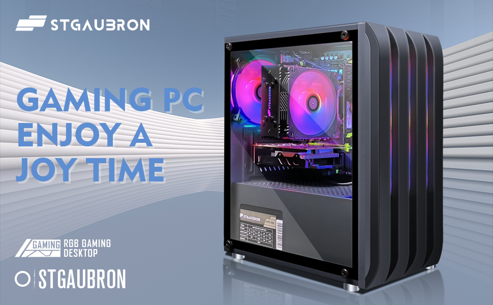 STGAubron Gaming Desktop PC, Intel Xeon E5 2.5G up to 3.3G, 16G RAM ...