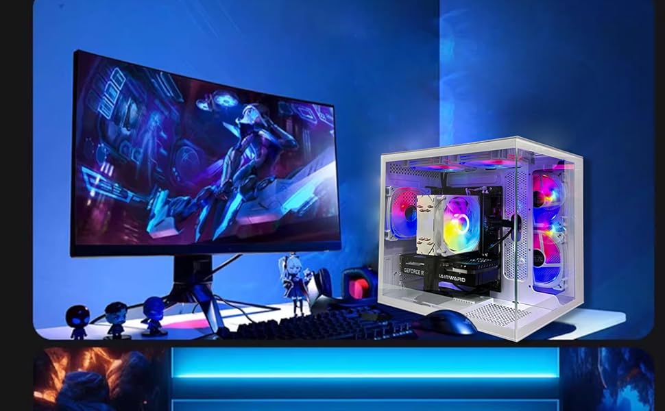 SUEVERY Gaming Desktop PC SUV900W4 Intel 12th Gen I5-12400F (12 Threads ...