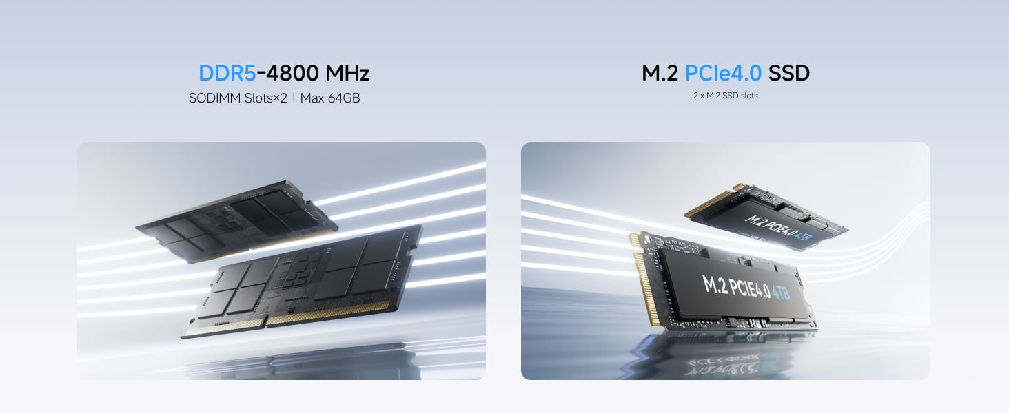 NeweggBusiness - MINISFORUM UM760 Slim Mini PC AMD Ryzen 5 NeweggBusiness - MINISFORUM UM760 Slim Mini PC AMD Ryzen 5