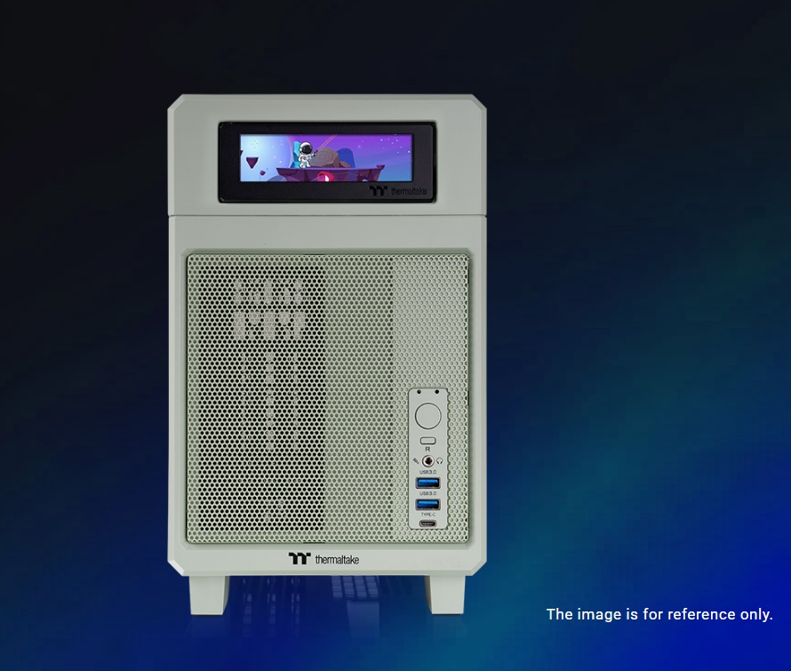 Thermaltake TR100 Mini-ITX Matcha Green Computer Case CA-11A-00SENN-00 ...