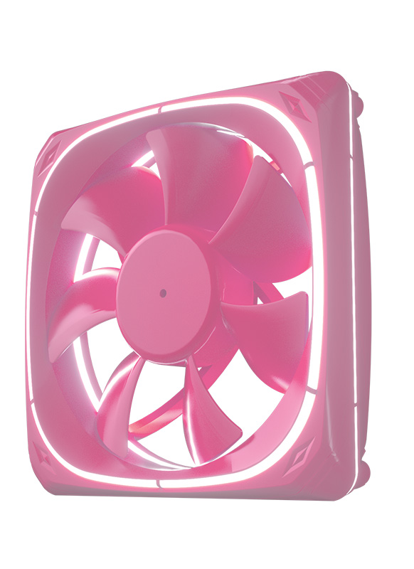 Vetroo DF120 120mm Case Fan White LED Lighting PC Cooling Fan Green Fan ...