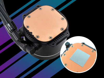 Bitspower Cyclops 240 All-In-One Liquid CPU Cooler with Notos Xtal Fans ...