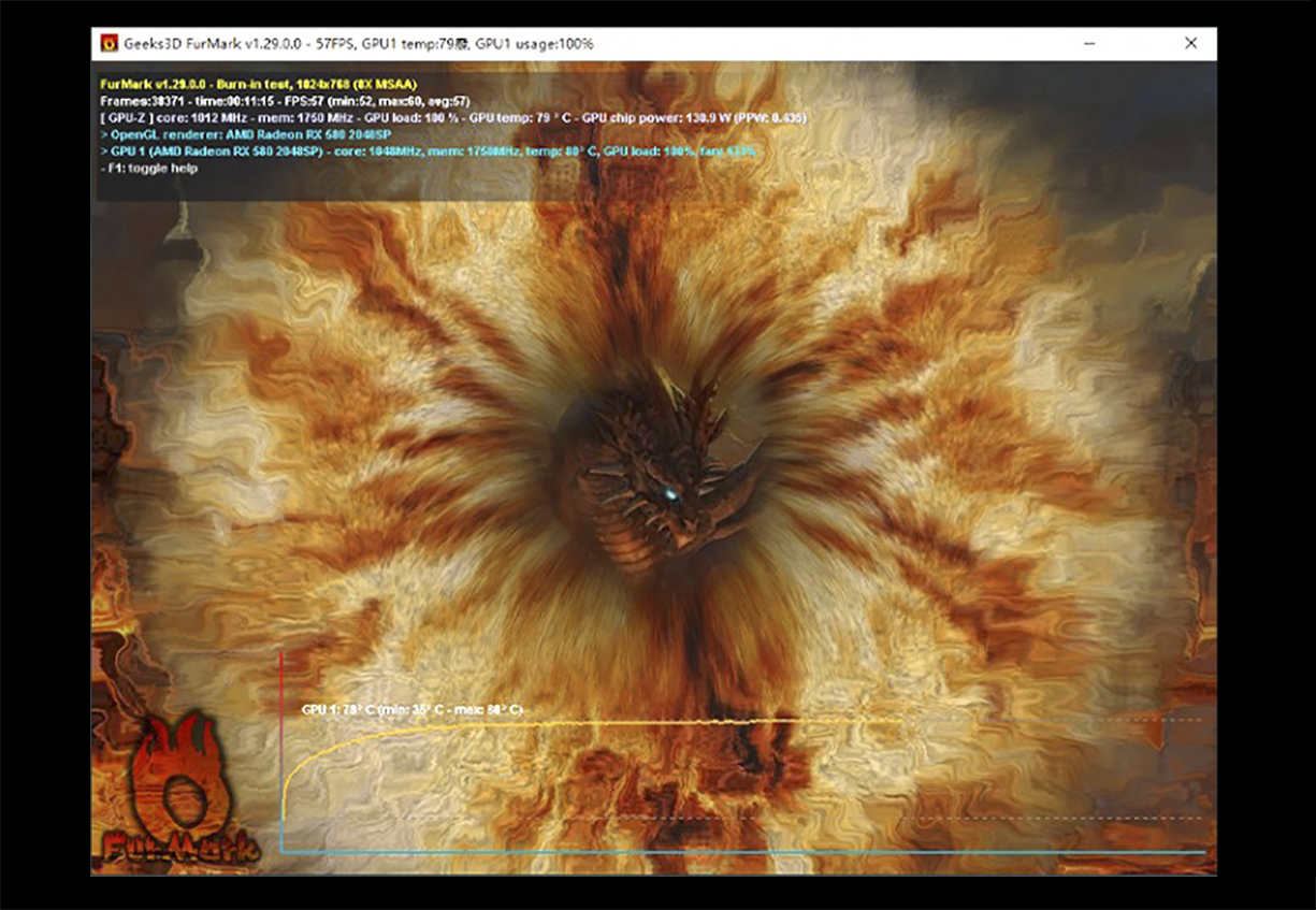 CORN Radeon RX 580 8G D5 Graphics Card, 8GB 256-bit GDDR5, Support PCI ...