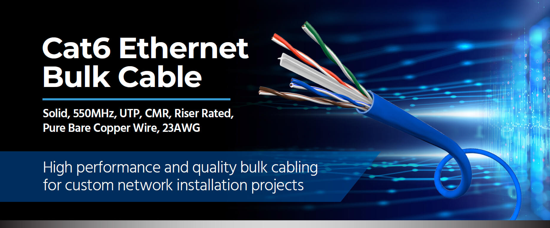 Monoprice Cat6 Ethernet Bulk Cable - Network Internet Cord - Solid ... Monoprice Cat6 Ethernet Bulk Cable - Network Internet Cord - Solid ...