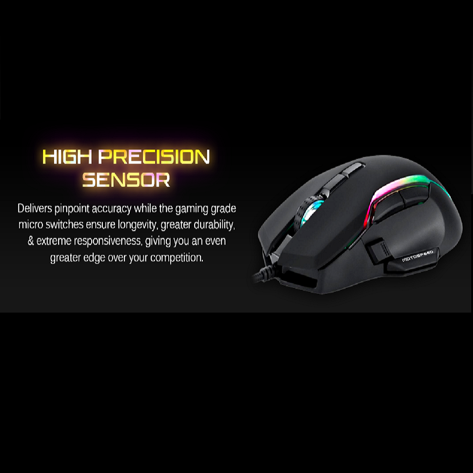 8 Button 12000 DPI USB Wired Gaming Mouse Mice LED Backlit Optical ...