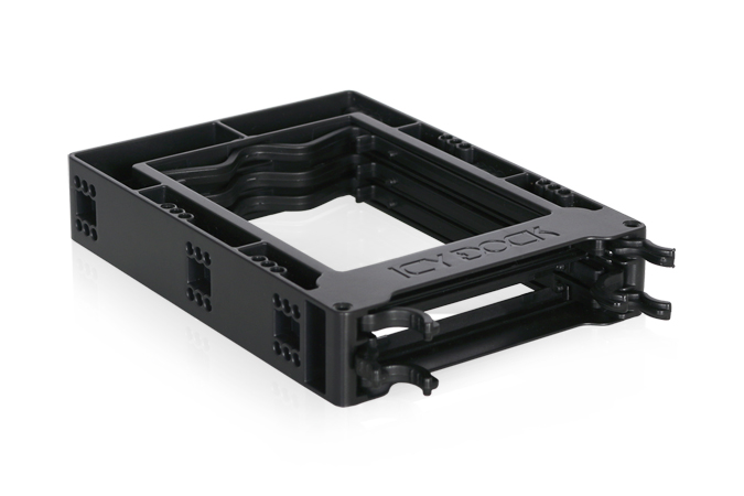 ICY DOCK MB343SPO FLEX-FIT Duo MB343SPO 5.25" Ext. Bay to 3.5" HDD ...