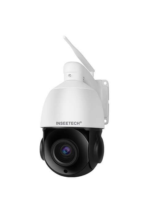 INSEETECH 18X Optical Zoom Surveillance IP Camera, 4MP PTZ Security ...