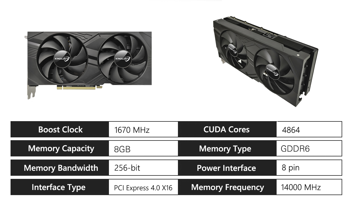 CORN GeForce RTX 3060 Ti 8G Graphics Card, 8GB 256-bit GDDR6, Support ...