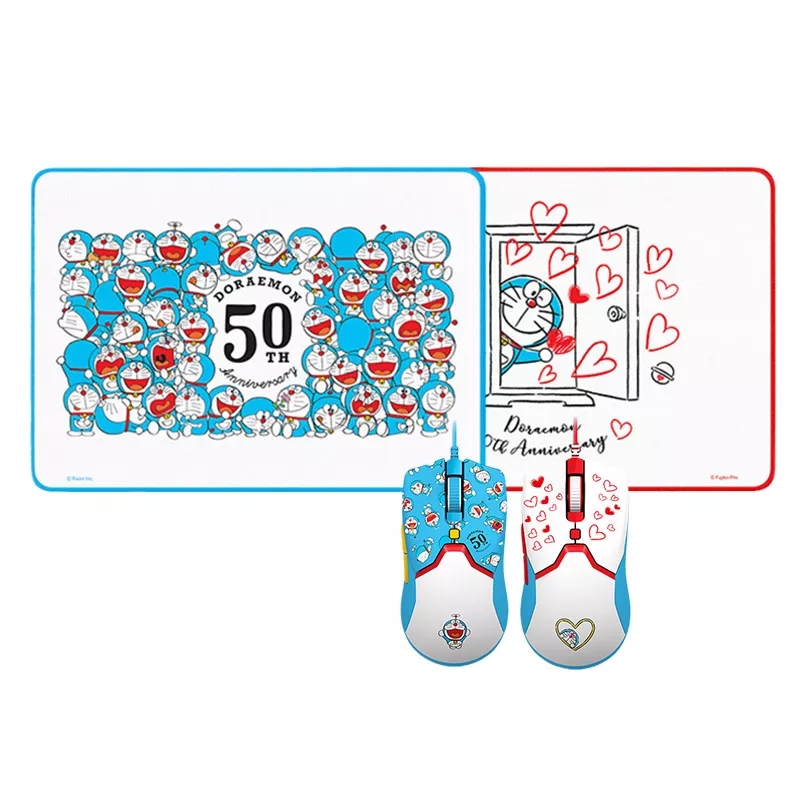 Razer Doraemon 50th Anniversary Classical Gaming Mouse and Mouse Pad ...