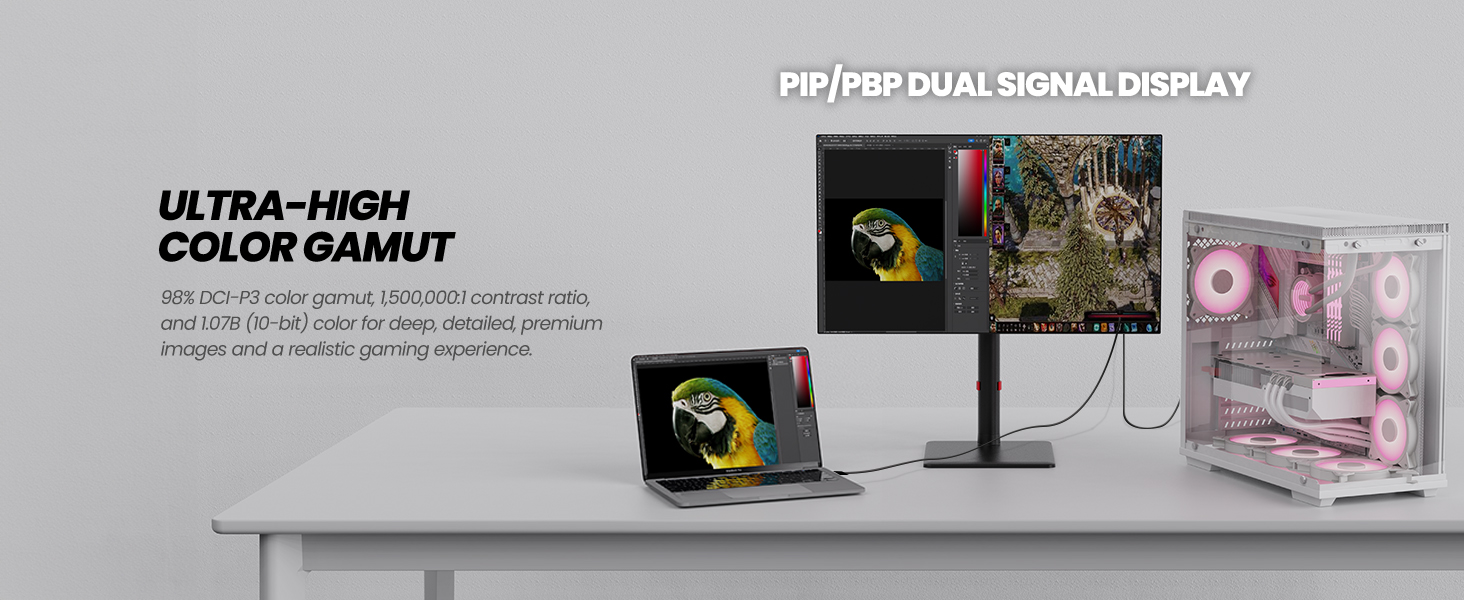 CRUA 27" 240 Hz OLED QHD(2560*1440P) 2K gaming monitor ,Computer ...