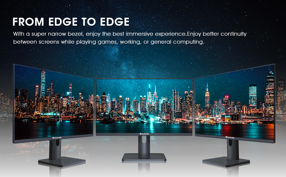 HAJAAN 27 Inch FHD 1080p IPS Computer Monitor, 75 Refresh Rate, Best ...