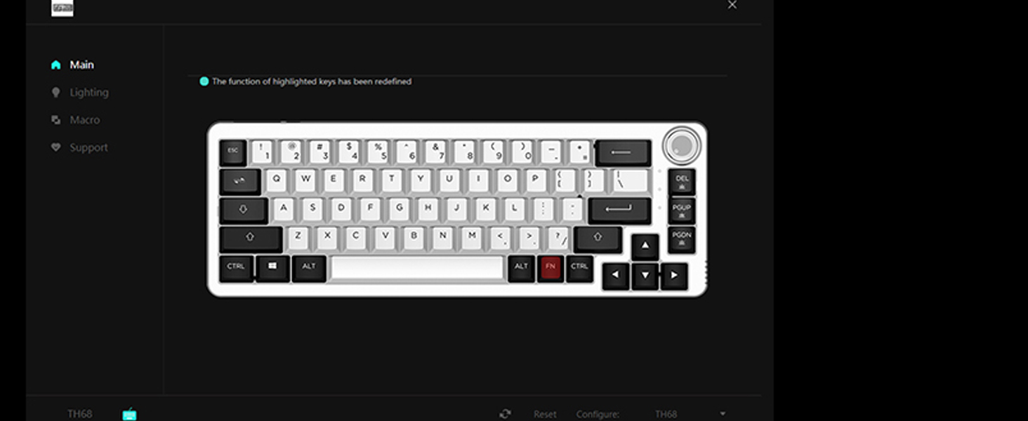 EPOMAKER Theory TH68 Pro 65% 67 Keys RGB Hot Swappable Programmable ...