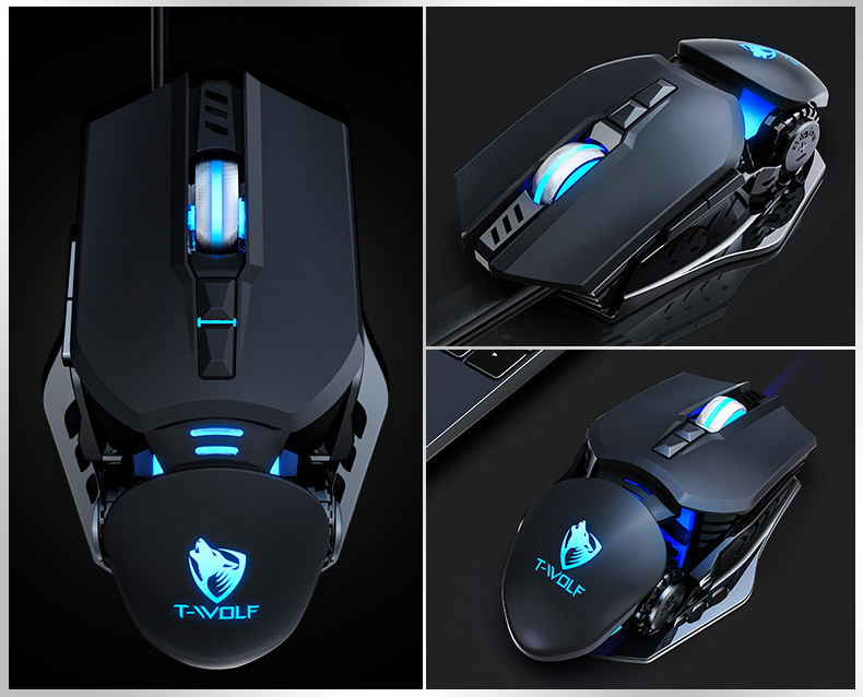 Gaming Mouse G530, 10000 dpi, Ergonomic Hand Grips, RGB Backlit Optical ...