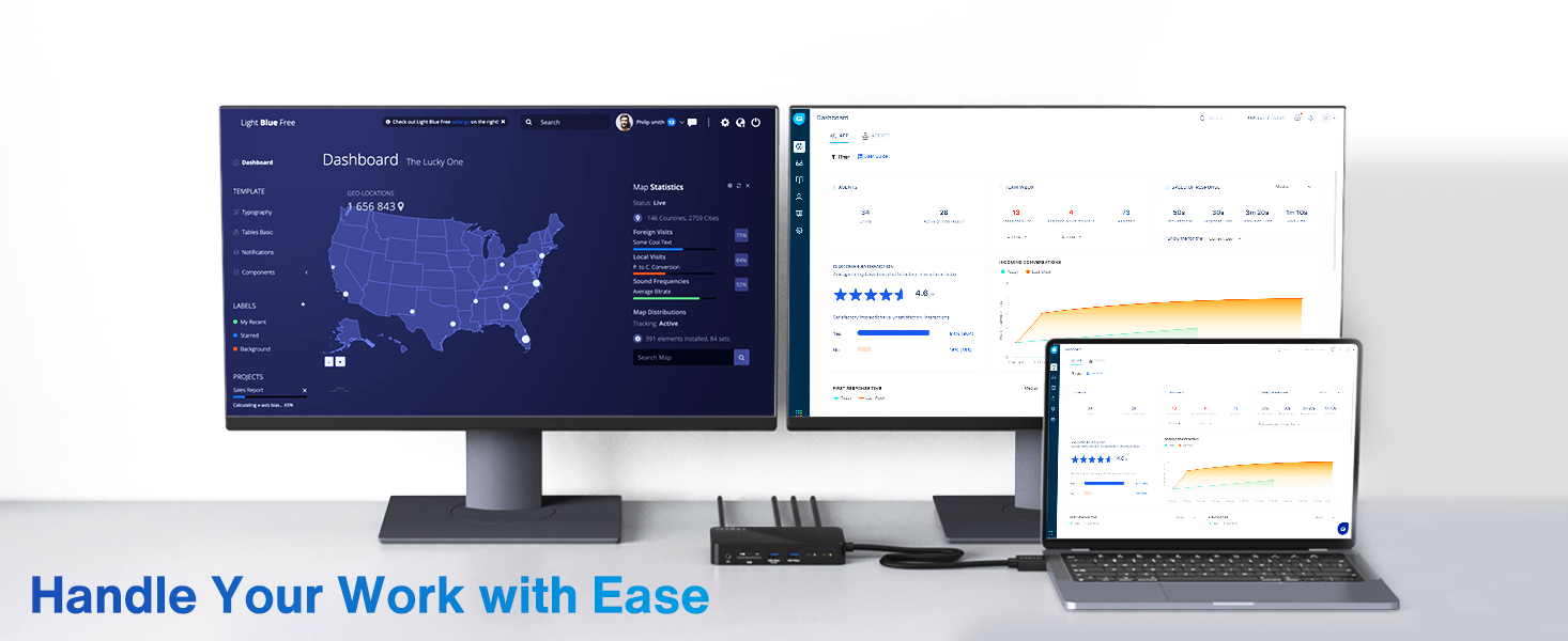iVANKY FusionDock 1 Docking Station with 150W Power Adapter, 12-in-2 ...