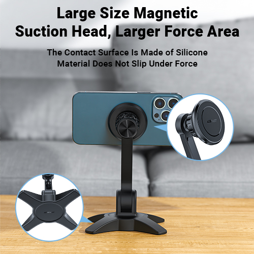 Magnetic Cell Phone Stand for Desk, ACEFAST Desktop Phone Holder, 360 ...