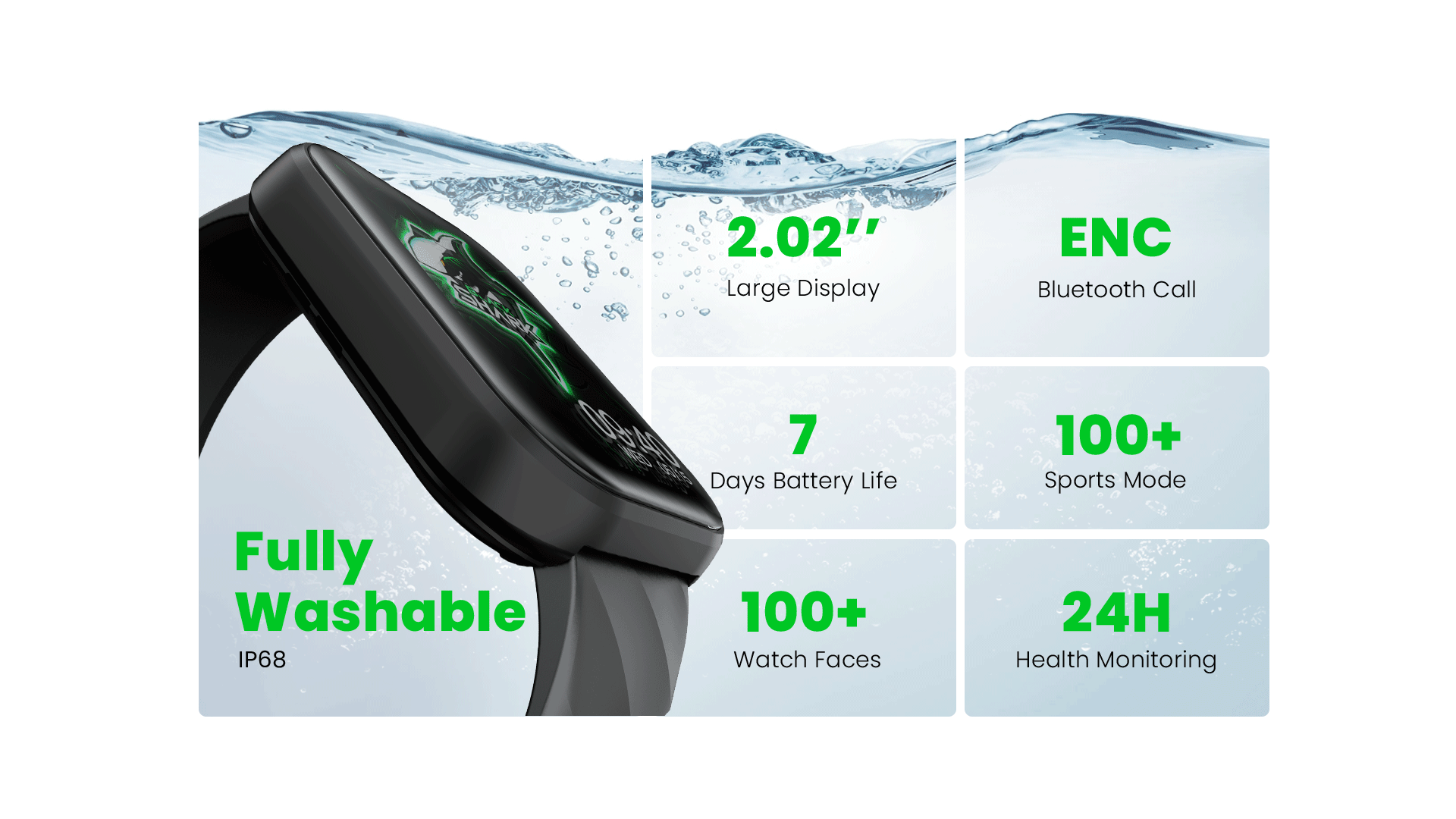 Black Shark GT Neo Smartwatch 2.02 TFT Display Health Monitoring Sport ...