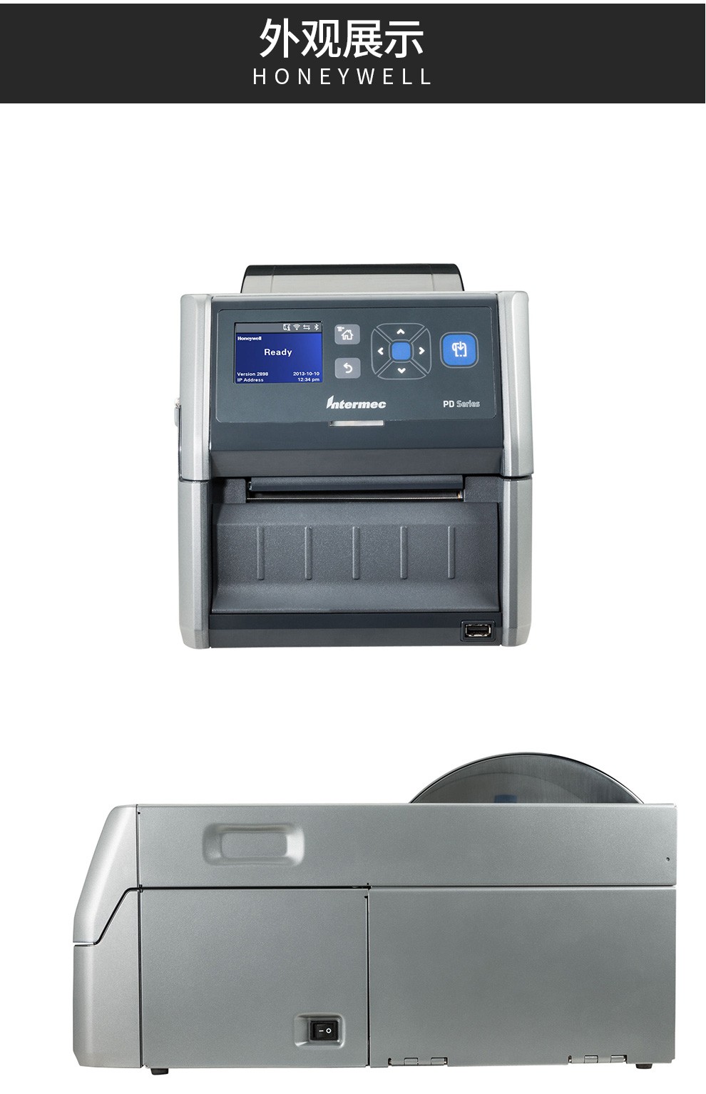 Used - Good: Honeywell, Intermec PD43C , THERMAL TRANSFER TABLETOP ...