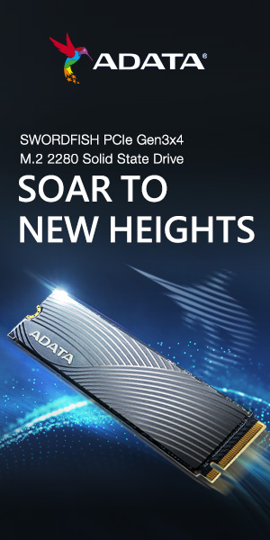 ADATA Swordfish 1TB PCIe Gen3x4 M.2 2280, 3D-NAND Internal Solid State ...