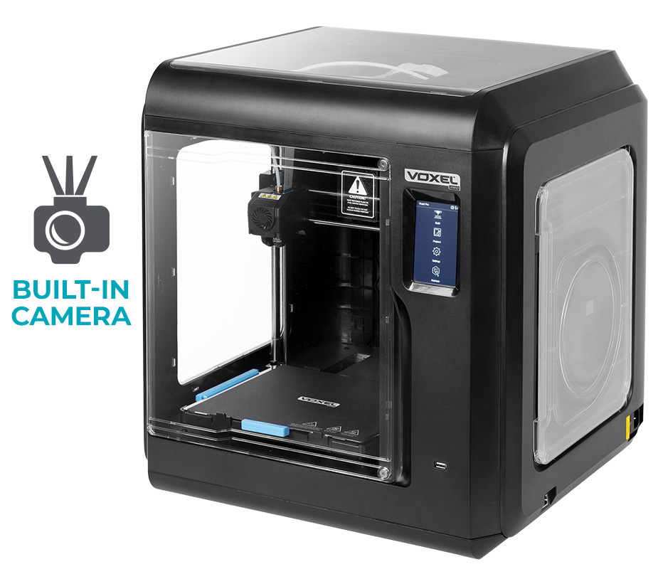 Monoprice Voxel Pro Enclosed 3D Printer DIY With Touchscreen Interface, Auto Leveling, Large ...