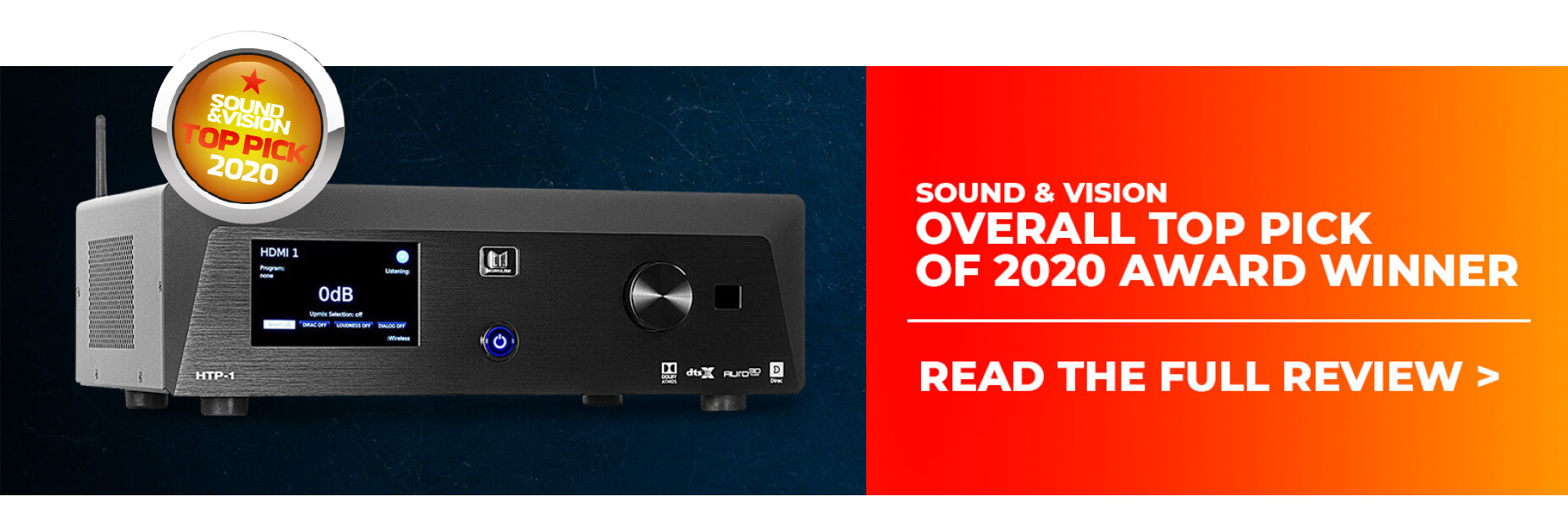 Monoprice Monolith HTP-1 16-Channel Home Theater Processor With Dolby ...