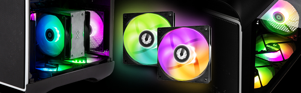 BitFenix Spectre Digital ARGB (3 pin 5V) PC Gaming Silent Fan – 120mm ...