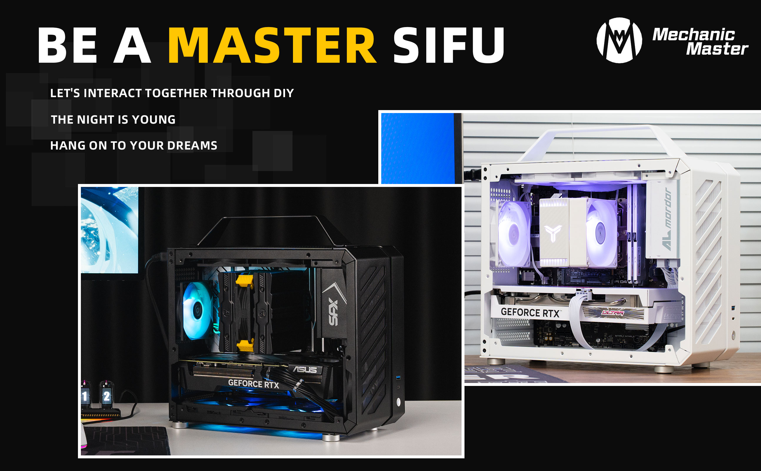 Mechanic Master C26 Small Cube Sugar M-atx Chassis / Alumium / Steel ...