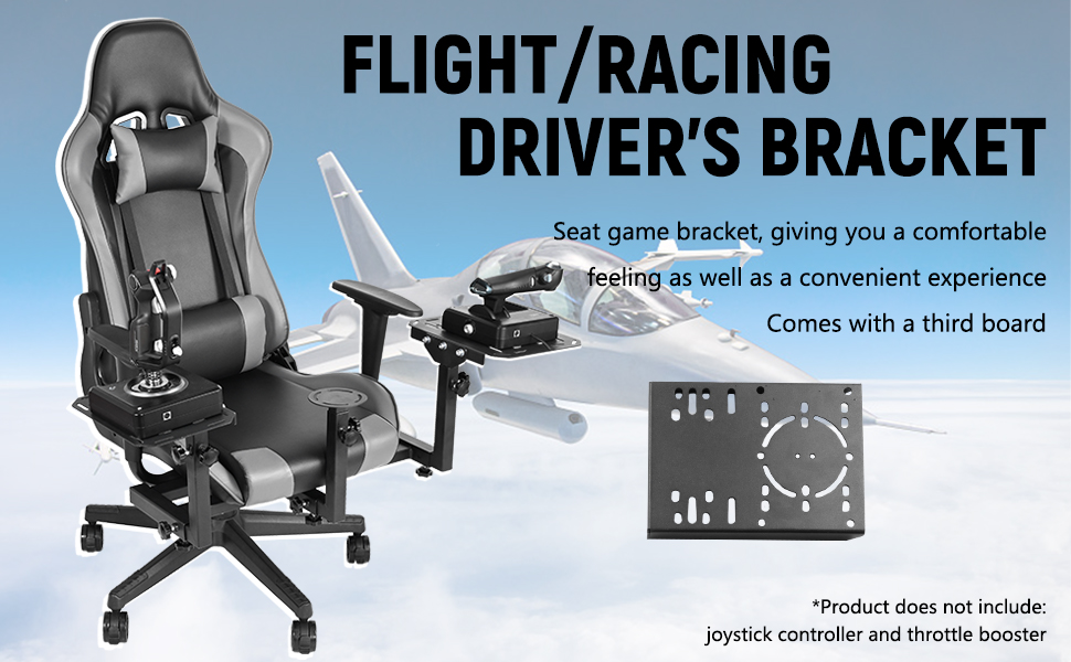 Minneer Flight Joystick Hotas Chair Mount Adjustable Compatible with ...