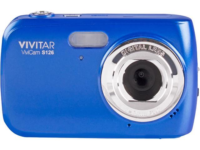 Vivitar 16.1 MP Digital Camera with 1.8" Preview Screen - Blue - Newegg.com