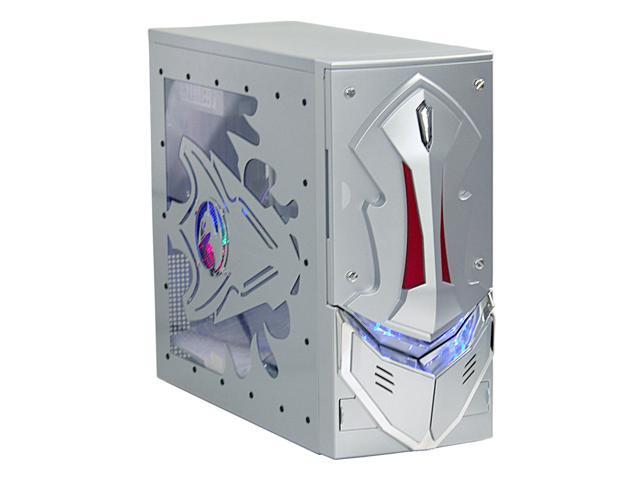 NZXT GUARDIAN SIL Silver SECC STEEL ATX Mid Tower Computer Case 420 ...